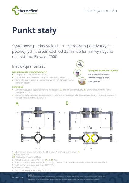 Instruction for Pipe Clamp Installation (PL) | Thermaflex