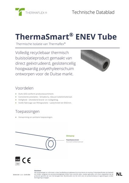 Tubo TDS-ThermaSmart ENEV (NL) | Thermaflex